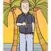 Jack Mooney - Death in Paradise - Illustration Art Print - Etsy