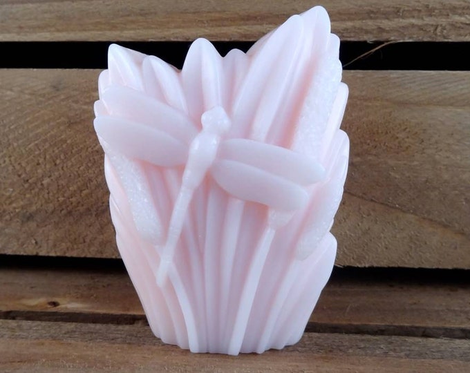 Dragonfly Soap: Lovely 2D Dragonfly in the Reeds Decorative | Etsy
