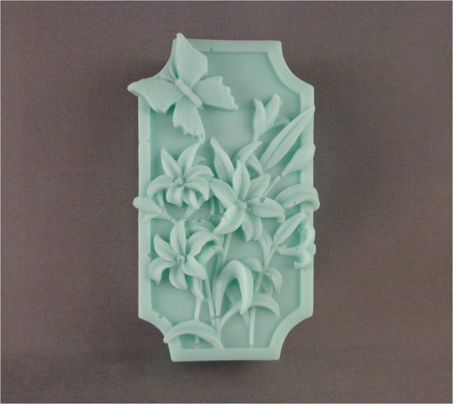 Butterfly Flower Soap: Lovely Decorative Bar Soap With 3D Design, You ...