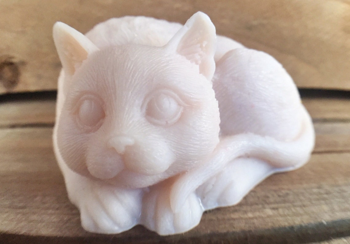 Cat Soap Bar: the Sultry Cat Cat-shaped Bar Soap You Choose - Etsy