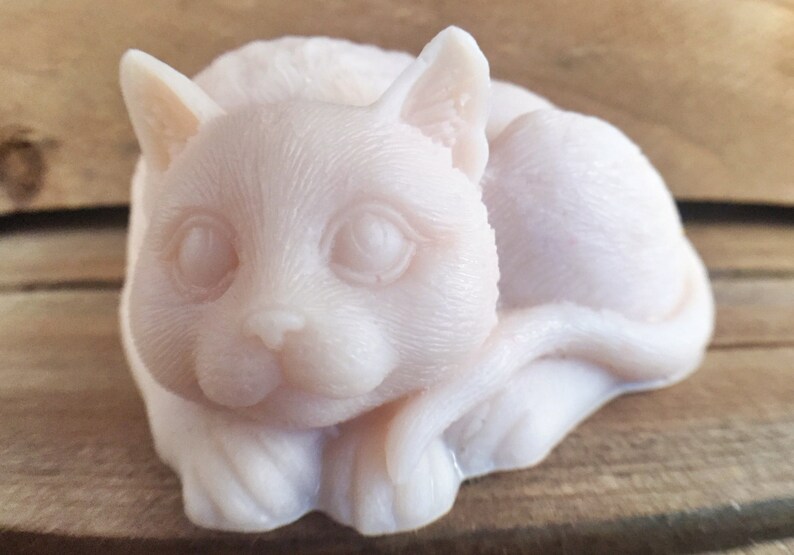 Cat Soap Bar: the Sultry Cat Cat-shaped Bar Soap You Choose - Etsy