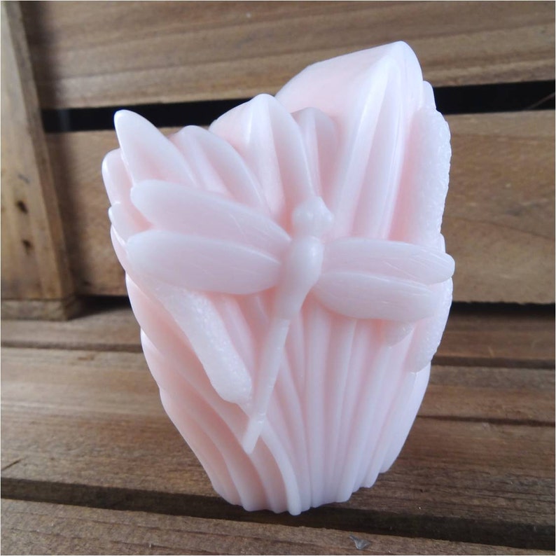 Dragonfly Soap: Lovely 2D Dragonfly in the Reeds Decorative - Etsy