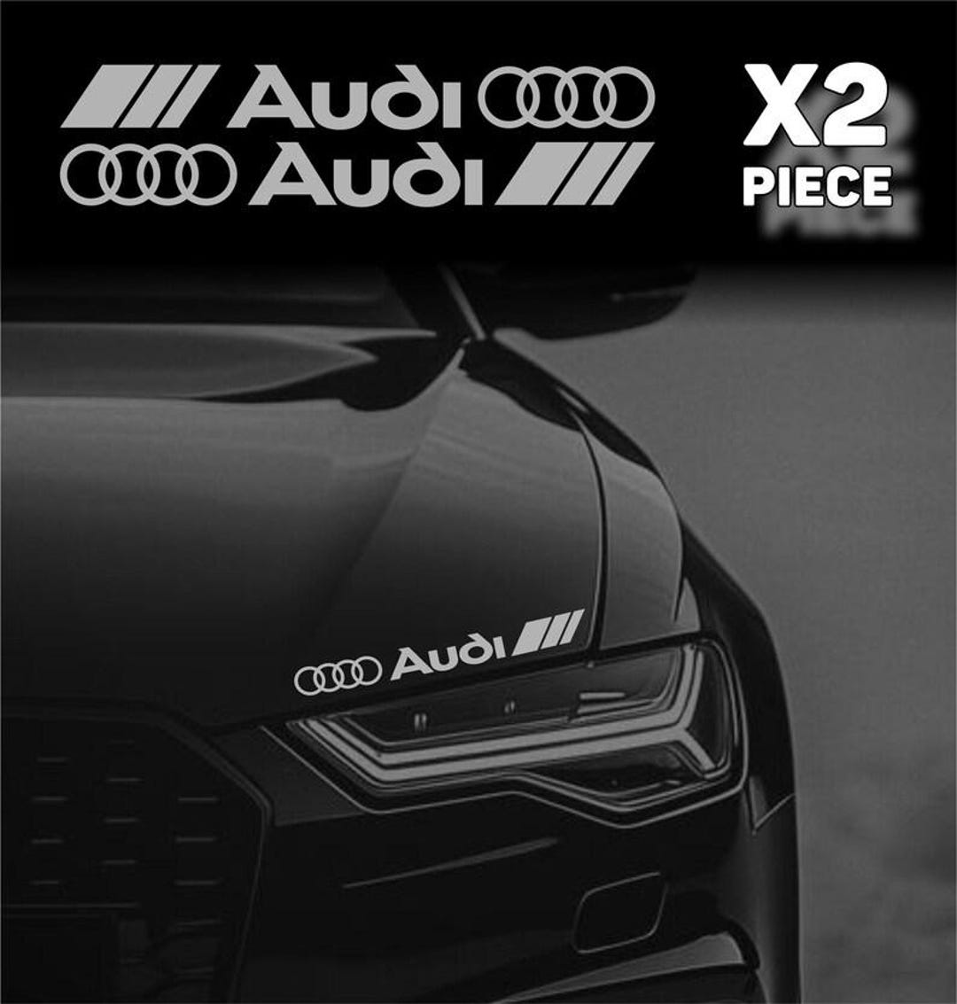 Audi Racing Vinyl Decals - 11-inch Car Stickers (set of 2) - Etsy