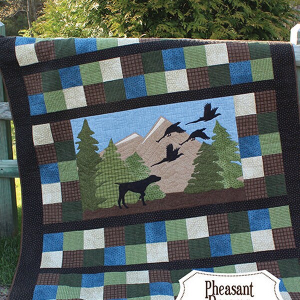 Pheasant Quilt - Etsy