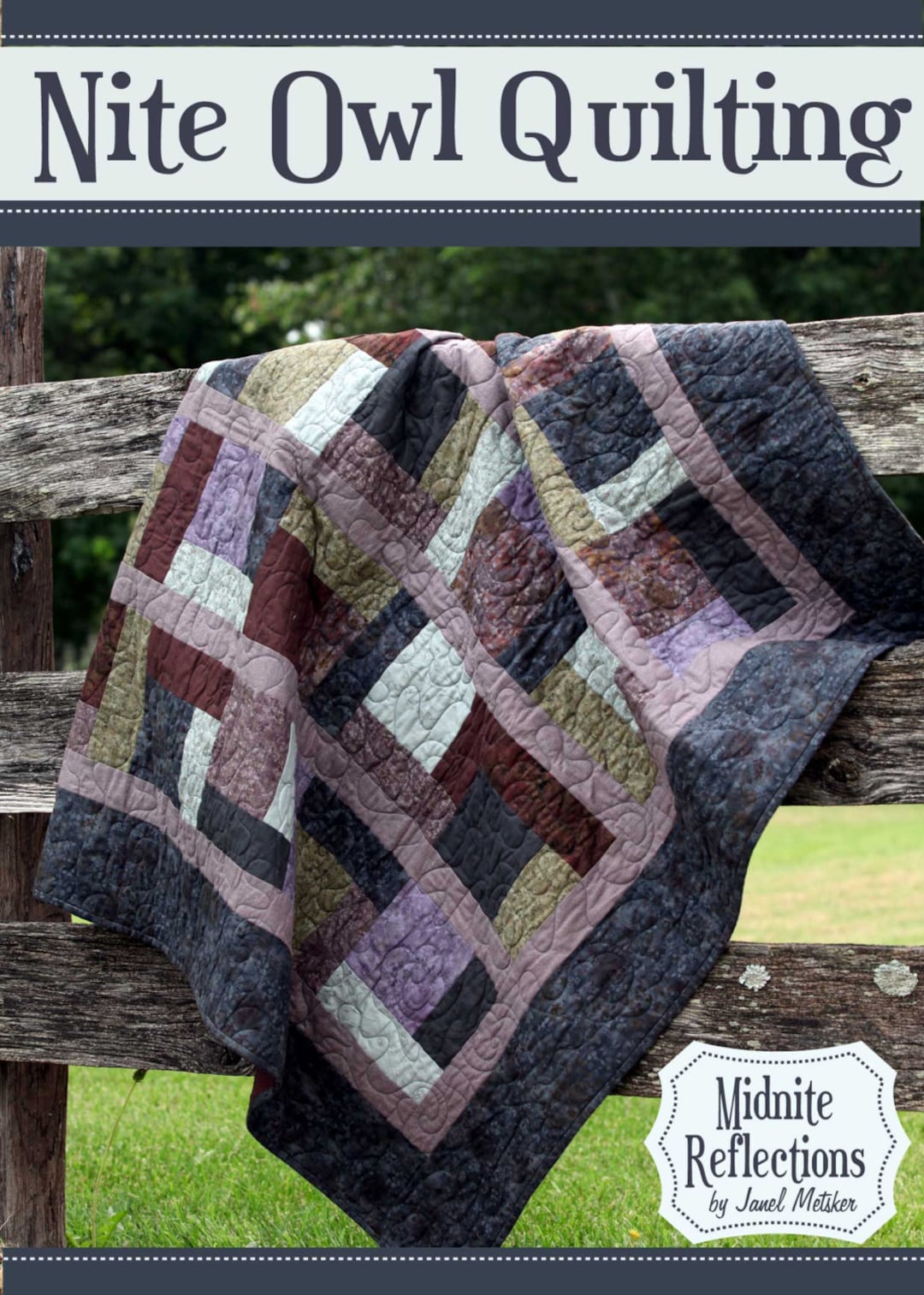 Midnite Reflections Quilt Pattern, Baby to King Sizes, PDF Version - Etsy