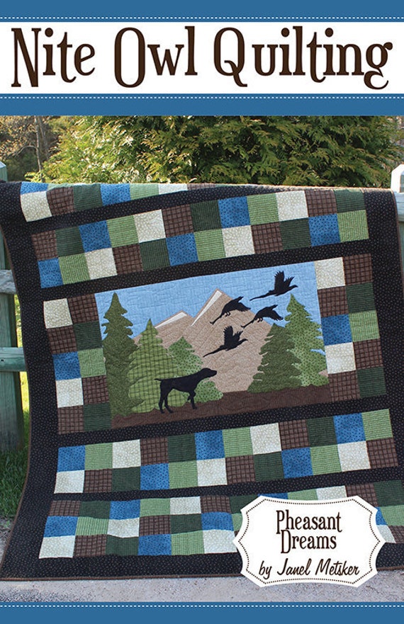 Pheasant Dreams Quilt Pattern digital PDF File - Etsy UK