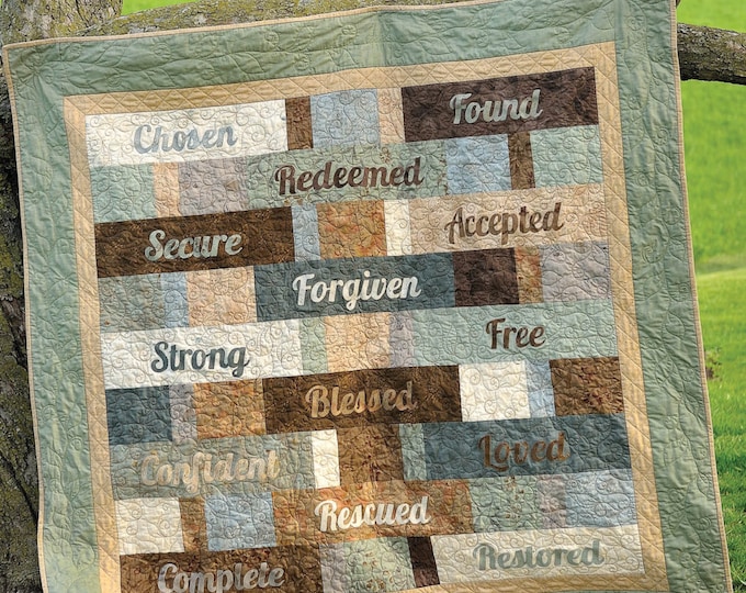 Covered in Truth Quilt Pattern With Bible Study digital PDF | Etsy