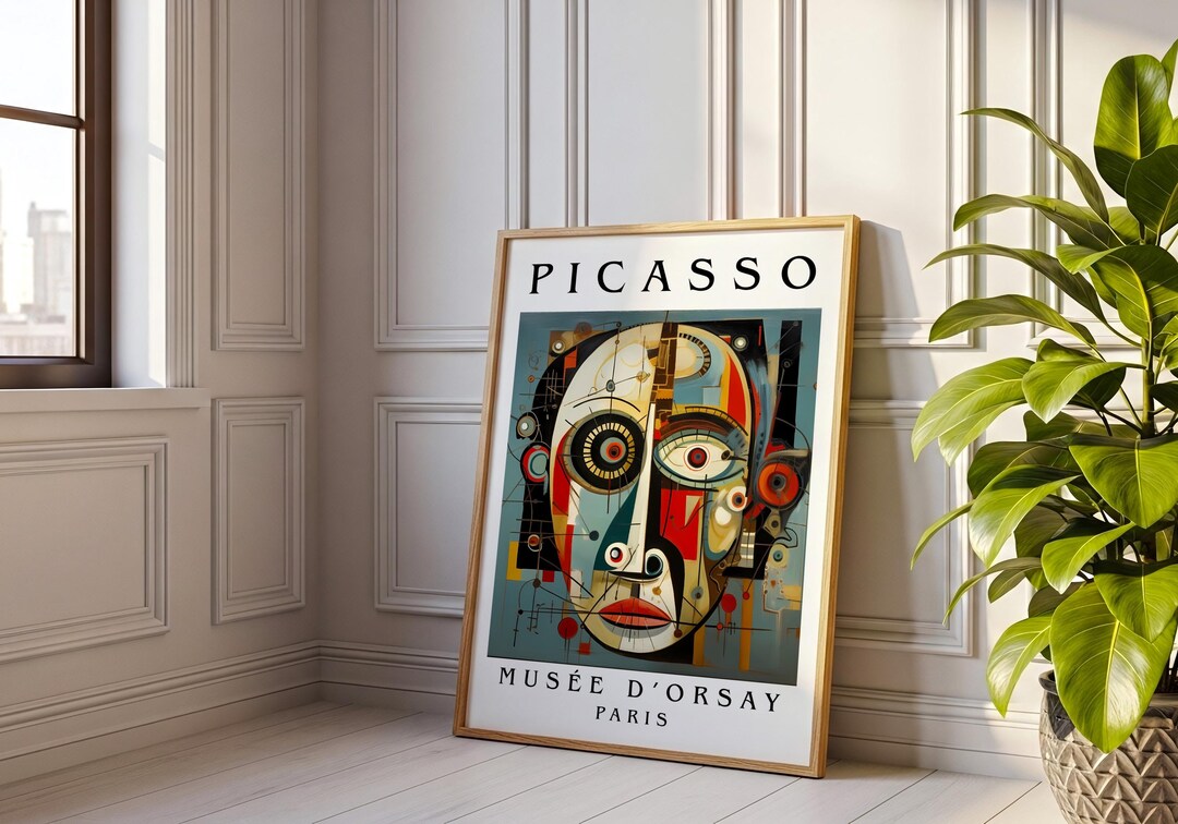 Pablo Picasso Art ,exhibition Poster Print, Gallery Wall Art, Line Art ...