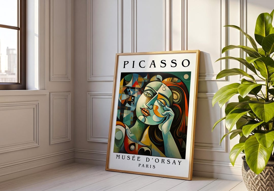Pablo Picasso Exhibition Poster, Museum Grade Art Print - Etsy