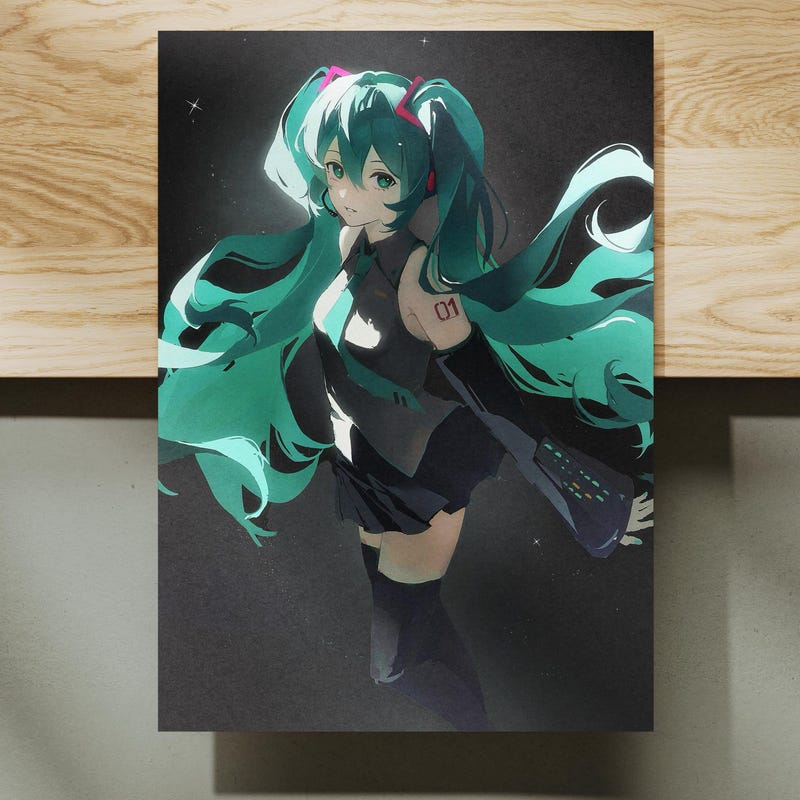 Hatsune Miku Poster - Etsy