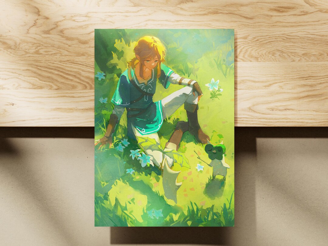 The Legend of Zelda Link Poster, Postcard - Etsy