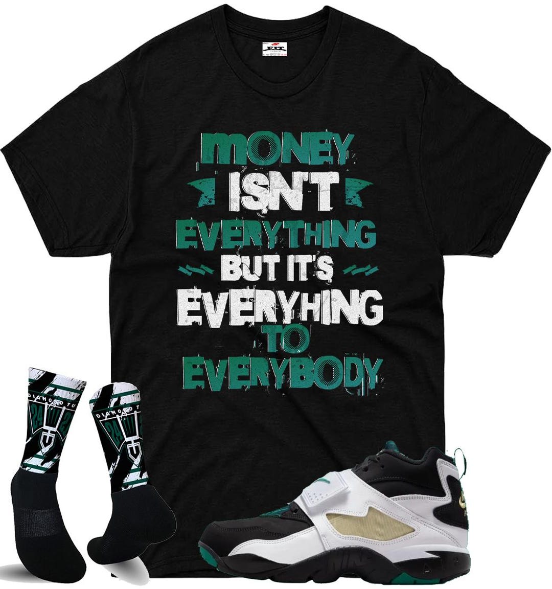 Custom Matching Shirts for Diamond Turf 93 Emerald Green Black/mystic ...