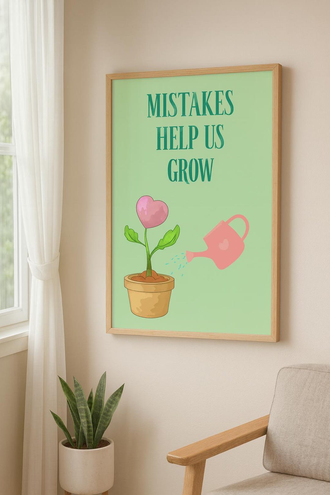 Mistakes Help Us Grow Printable | Growth Mindset Poster | Positive ...