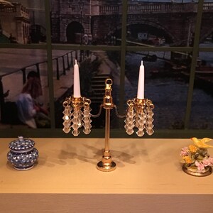 Dollhouse Miniature Candlestick Scale 1 to 12 - Etsy