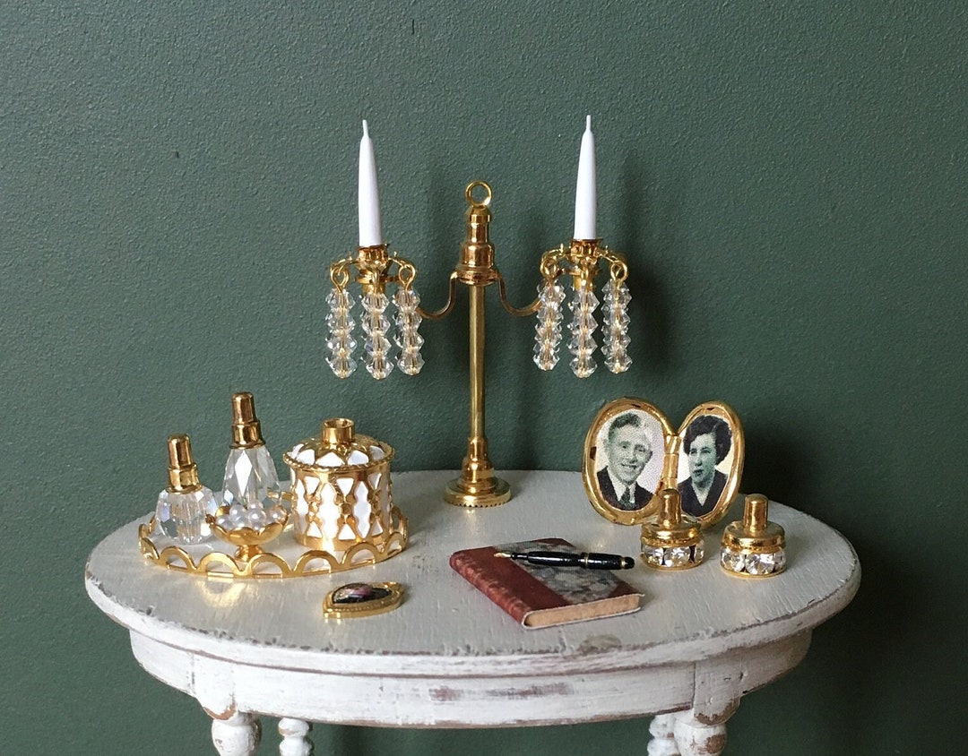 Dollhouse Miniature Candlestick Scale 1 to 12 - Etsy
