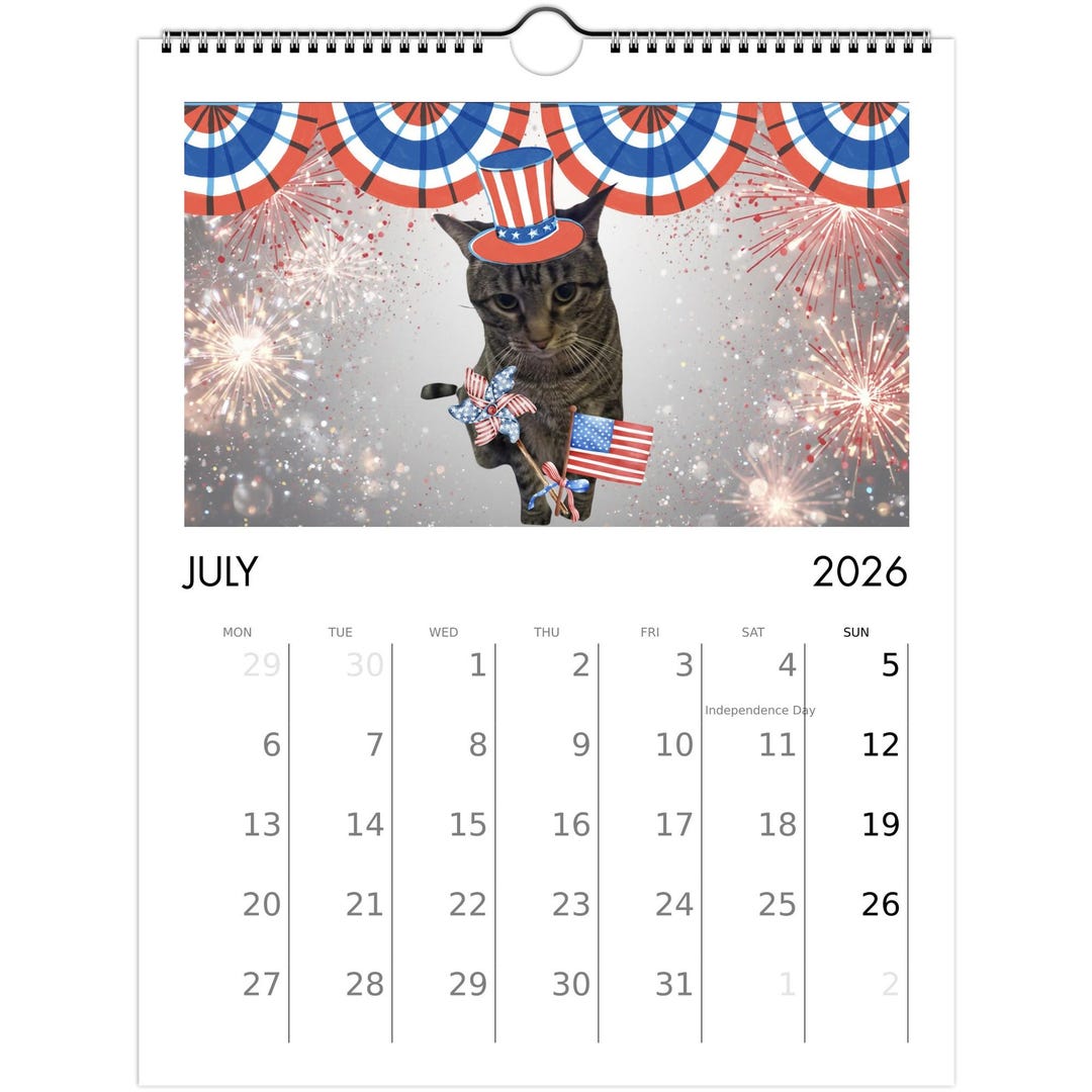Benny 2026 Edition Calendar Single Sided Letter Size Wall Calendars ...