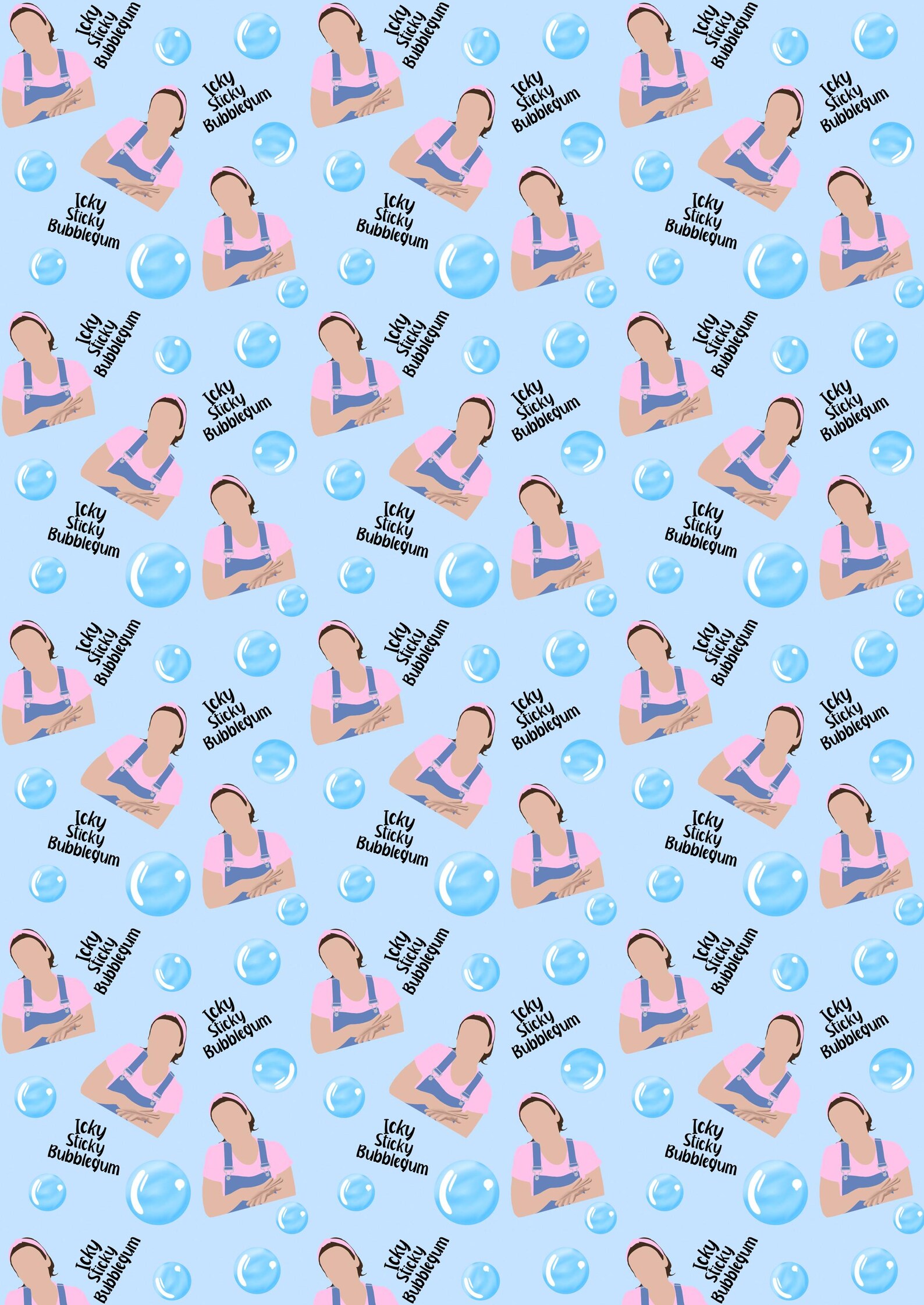 MS RACHEL Birthday Wrapping Paper - Miss Rachel Birthday Gift Wrap - Ms ...