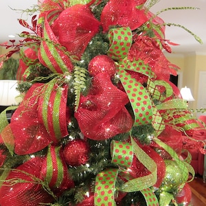 Deco Mesh Christmas Tree, DIY, Digital Video, Decorate Your Christmas ...