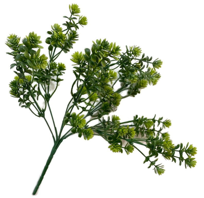 Artificial Greenery Bush Plastic Hops Fake Hops 13 Inch | Etsy