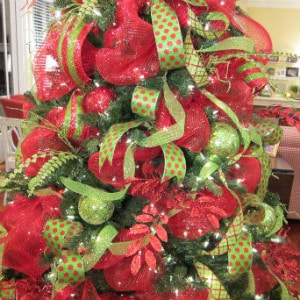 Deco Mesh Christmas Tree, DIY, Digital Video, Decorate Your Christmas ...