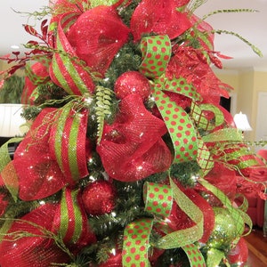 Deco Mesh Christmas Tree, DIY, Digital Video, Decorate Your Christmas ...