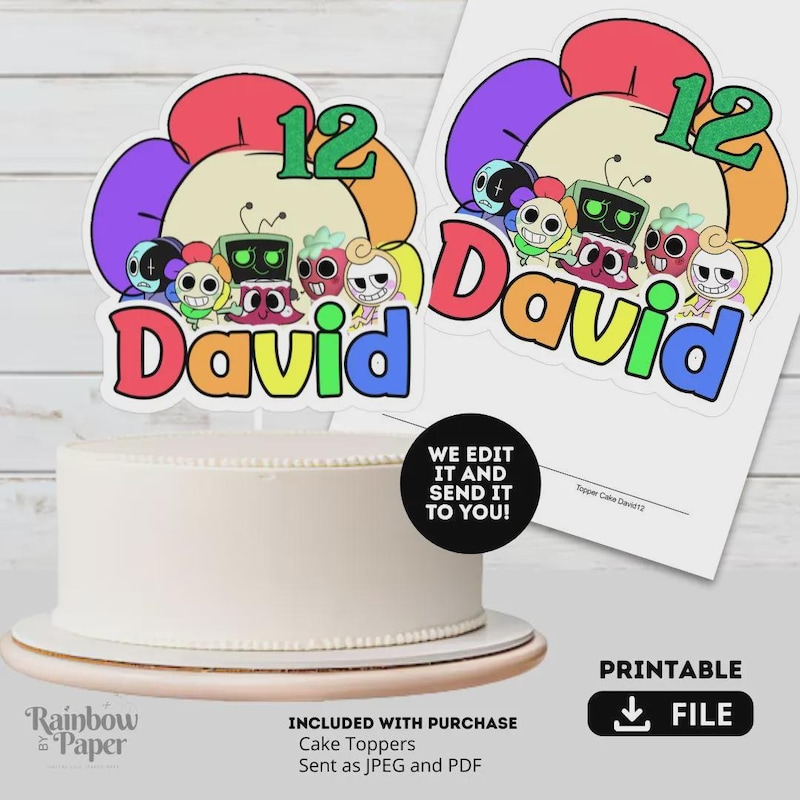 Custom Dandys World Art - Etsy