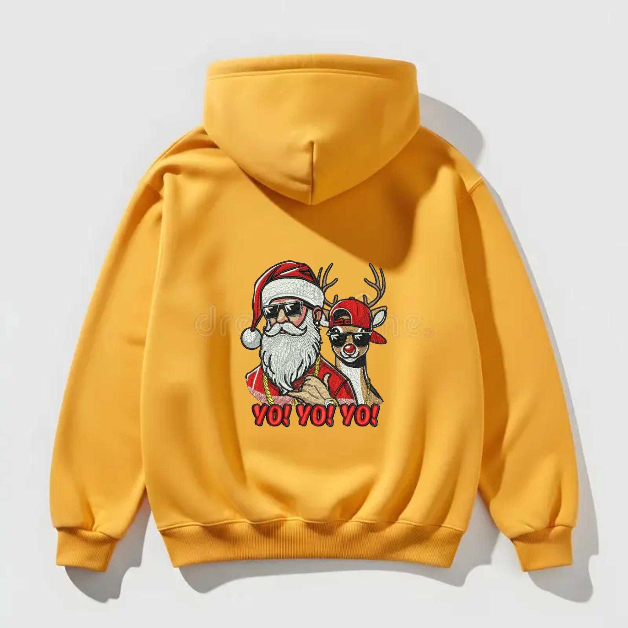 Yo Yo Santa Embroidery Design | Cool Santa & Reindeer Machine ...