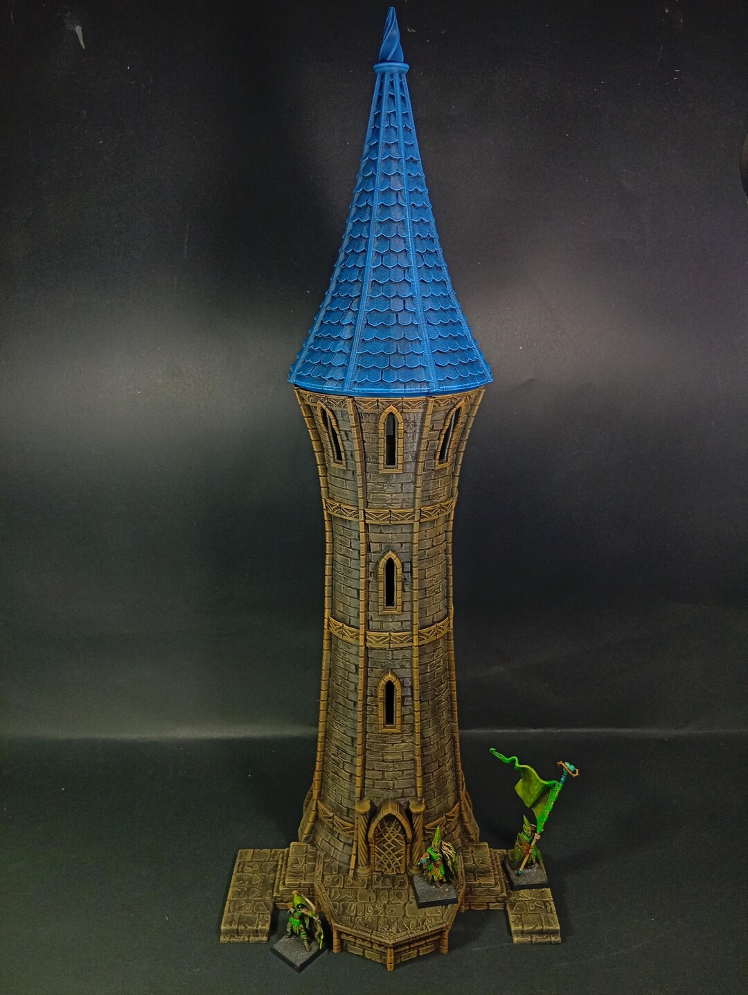 Silver Haven Elven Tower for Warhammer, LOTR, Dungeons and Dragons, RPG ...