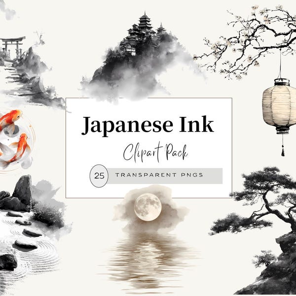 Zen Ink Art Painting - Etsy