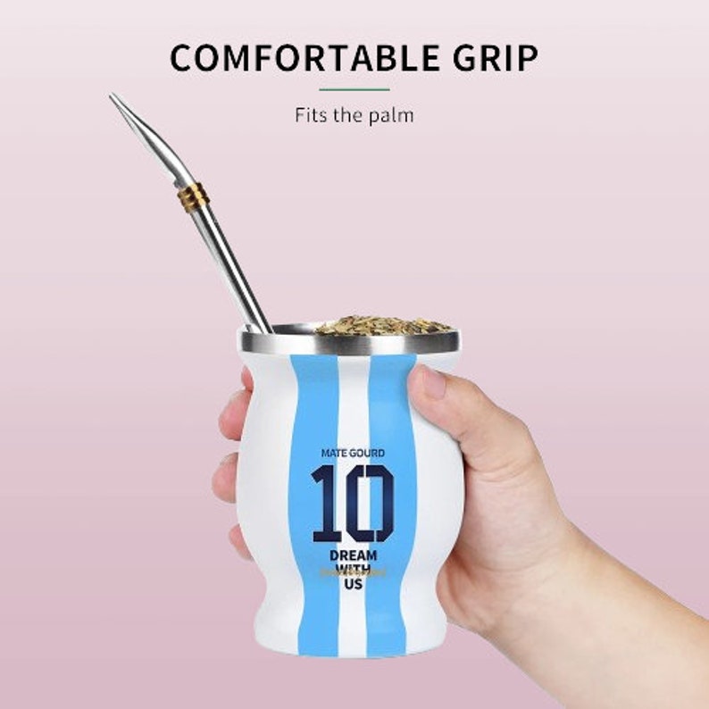 Handmade Yerba Mate Messi 10 Arghentina Messi Mug Messi - Etsy