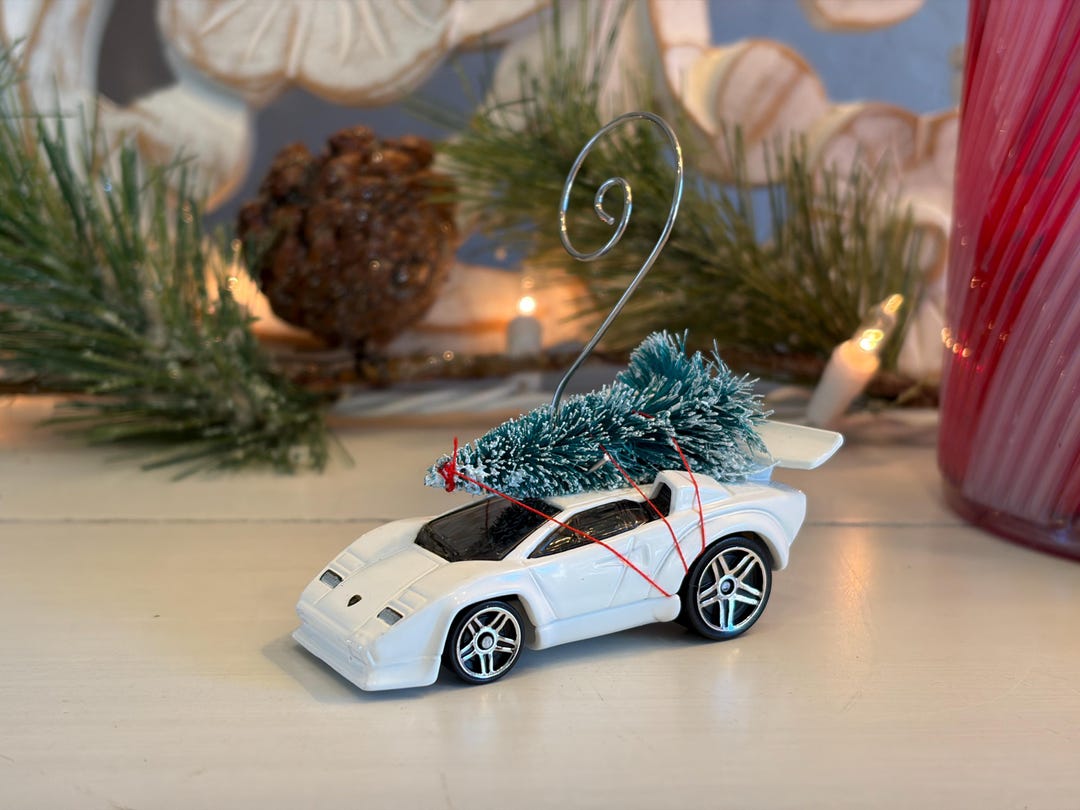 Lamborghini Countach Holiday Christmas Tree Ornament - Etsy