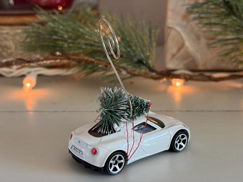 Alfa Romeo 4C Holiday Christmas Tree Ornament - Etsy