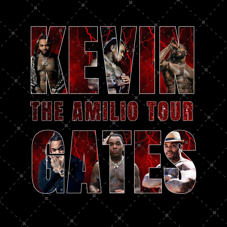 Kevin Gates Amilio Tour T-shirt PNG Design (digital Download) - Etsy