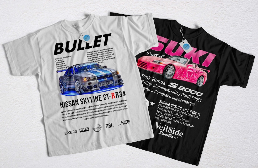 Bullet and Suki Fast and Furious Design - Etsy