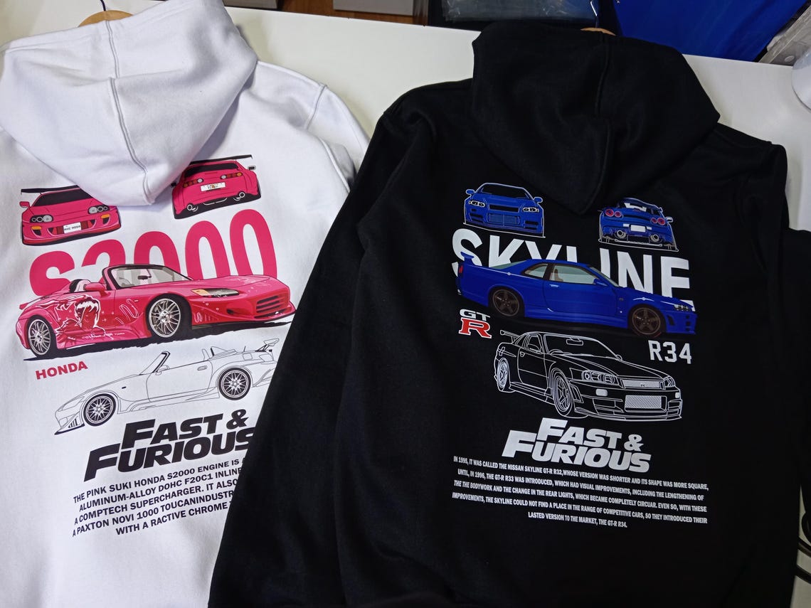DISEÑO Skyline gtr r34 y Honda s2000 Rapidos y Furiosos - Etsy México
