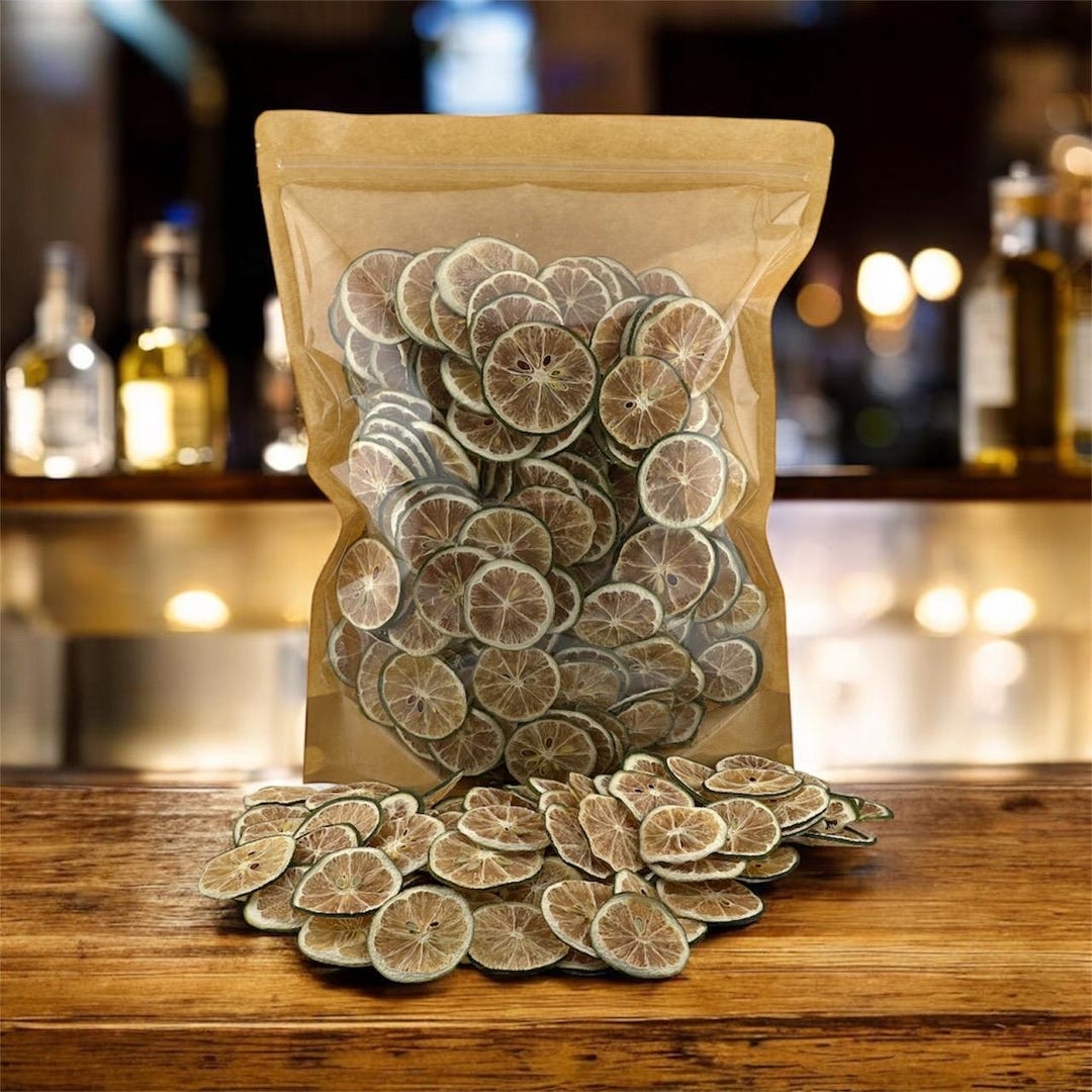 450 Pieces (1lb) BULK Dehydrated Lime Slices - Etsy