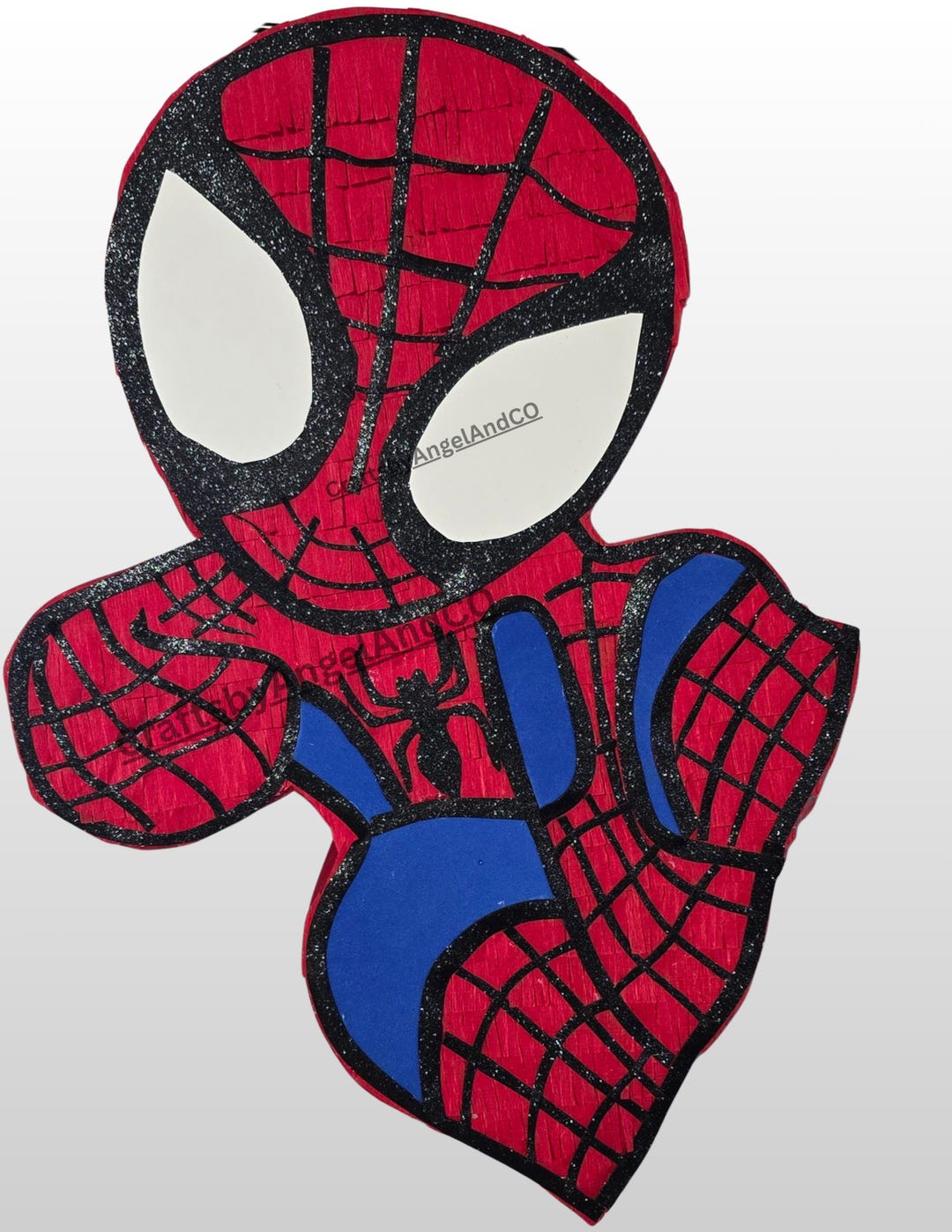 Handmade Spiderman Pinata: Party Decoration - Etsy