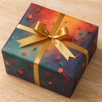 Sunny Wrapping Paper Watercolor Sun Gift Wrap Bright Summer Birthday ...
