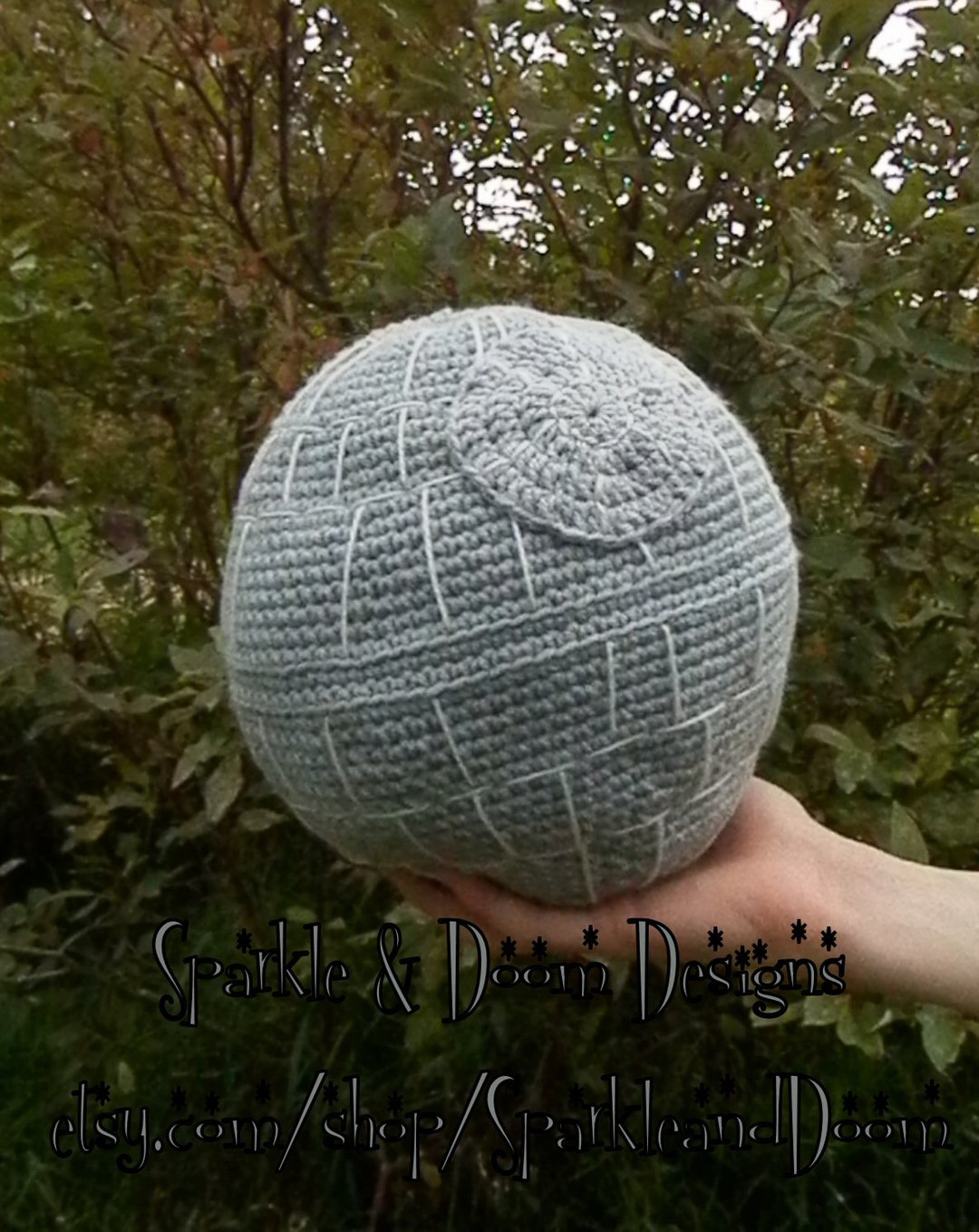 Death Star Pillow, Star Wars Crochet MADE TO ORDER Home Decor - Etsy Canada