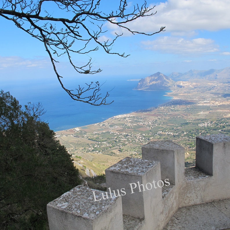 Landscape Photography, Views of the Sea, Views From Erice Sicily ...