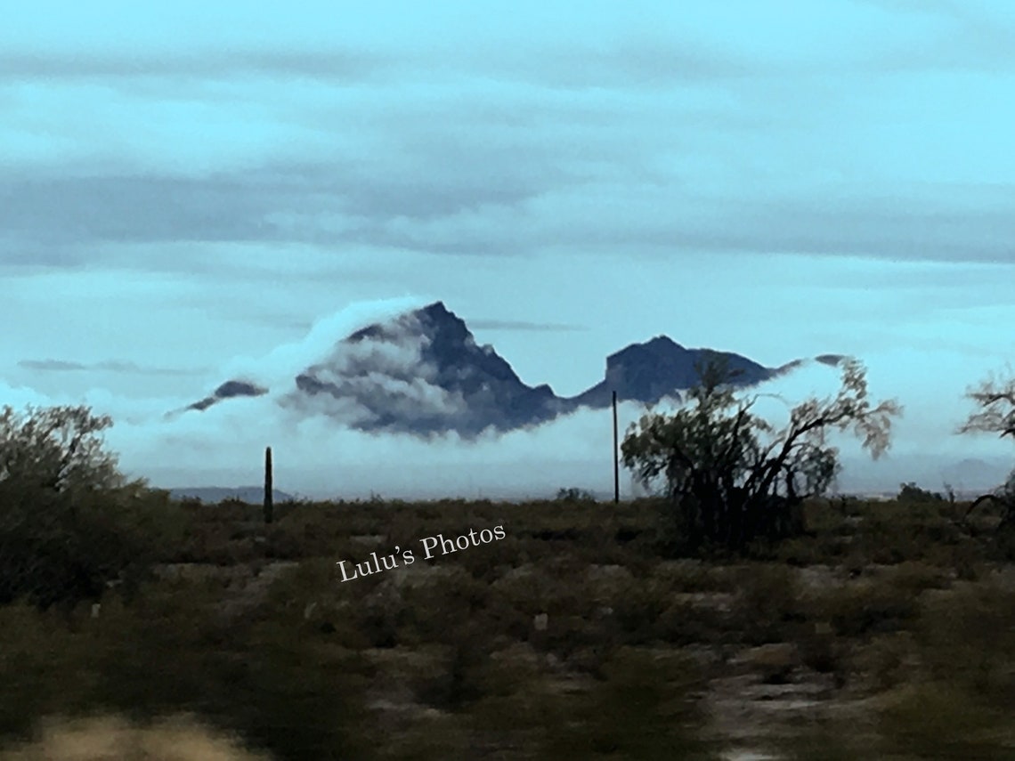 Fog in the Desert, Landscape Photography, Prints and Personalized Cards ...