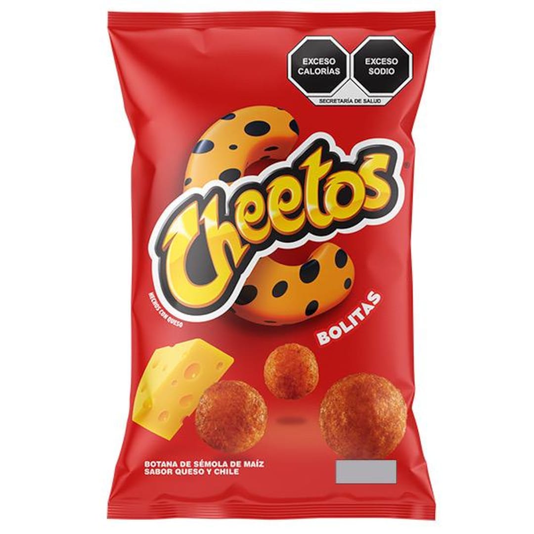 Cheetos Bolitas Sabritas Mexican Chips (box With 5 Bags) 46 Grams - Etsy