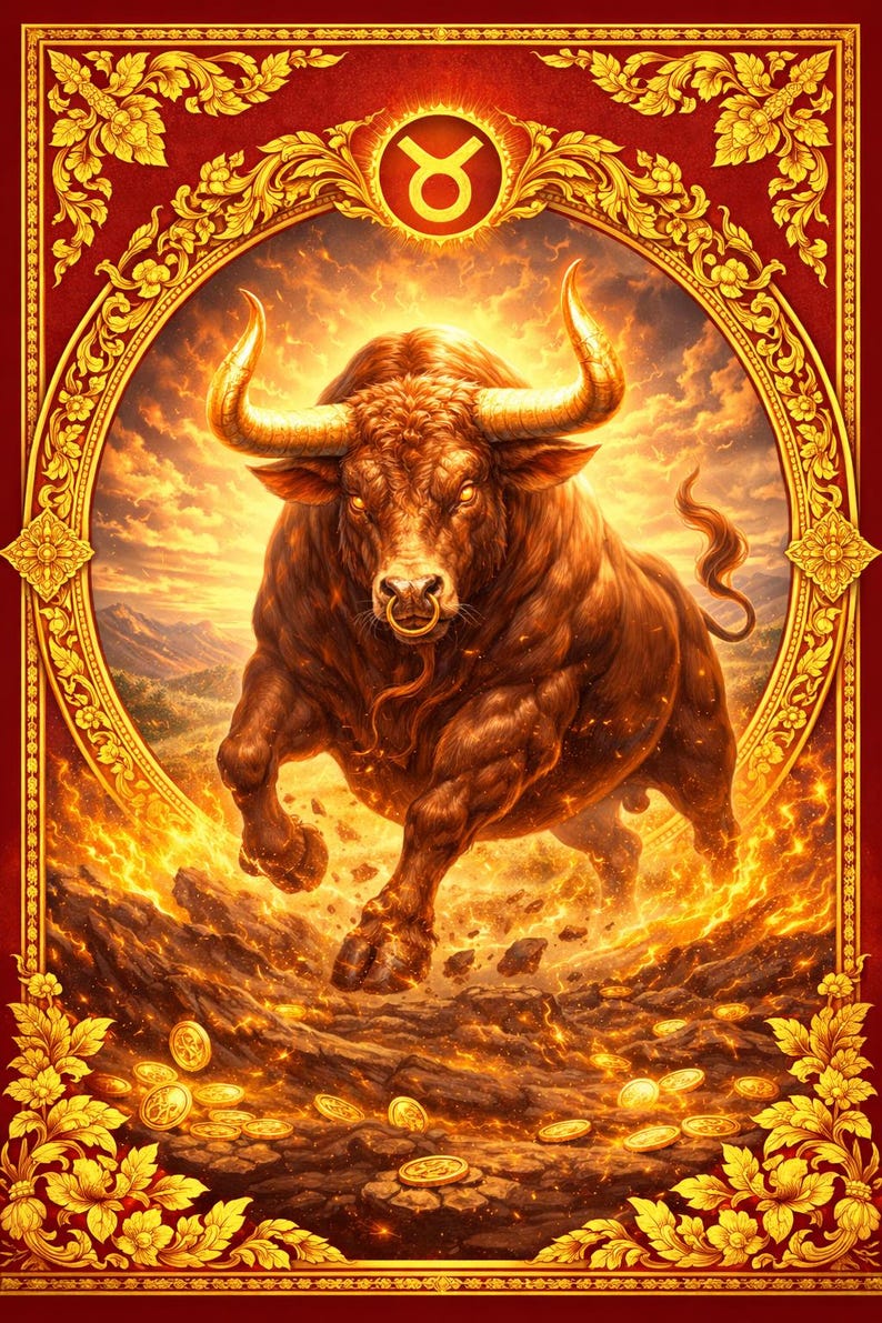 The 12 Zodiac Signs (taurus) - Etsy