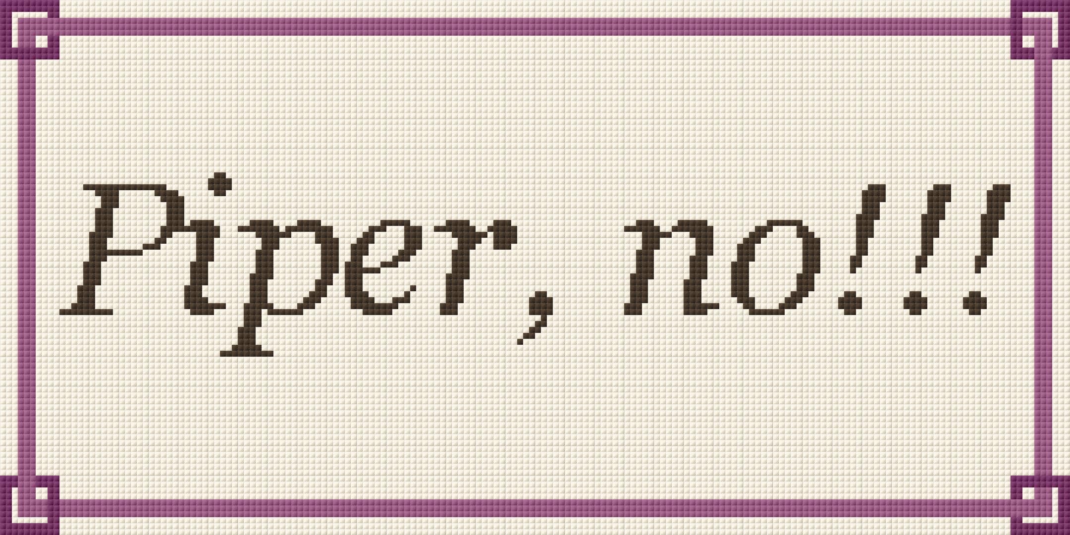 White Lotus Piper Needlepoint Chart - Etsy