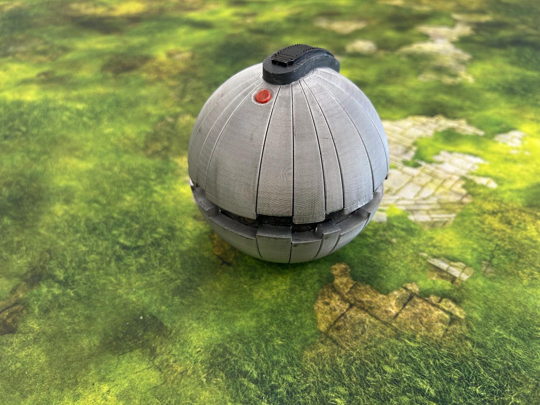 Grenade Themed Storage for Cardboard & Custom Order Tokens - Star Wars ...