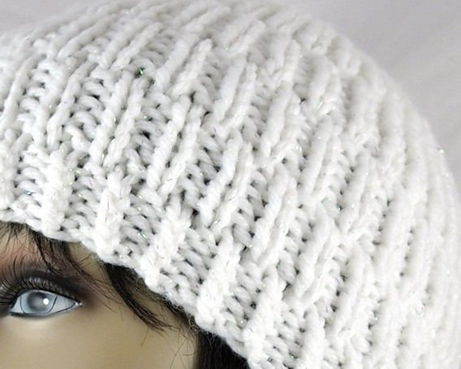 Knitting Pattern Tucked Rib Beanie Men’s and Women’s Sizes - Etsy