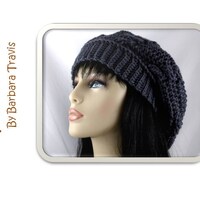 Crochet Pattern Pinwheel Newsboy Cap H1009 Engineer Hat - Etsy