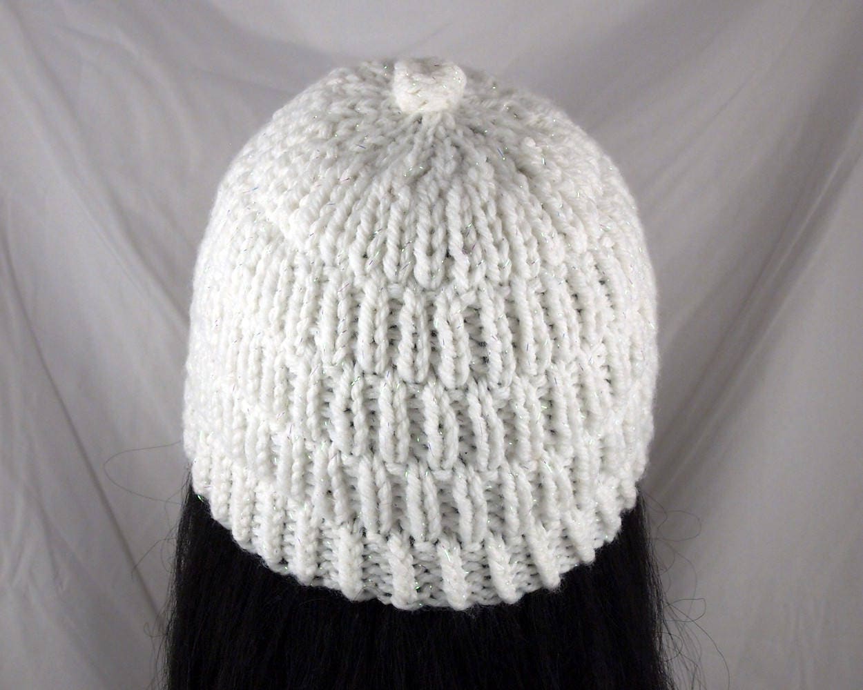 Knitting Pattern Tucked Rib Beanie Men’s and Women’s Sizes - Etsy