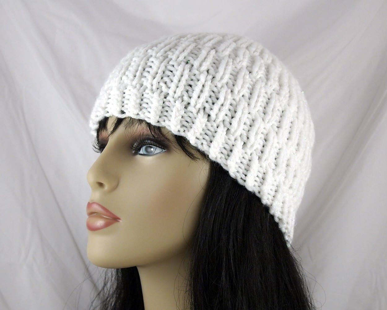 Knitting Pattern Tucked Rib Beanie Men’s and Women’s Sizes - Etsy