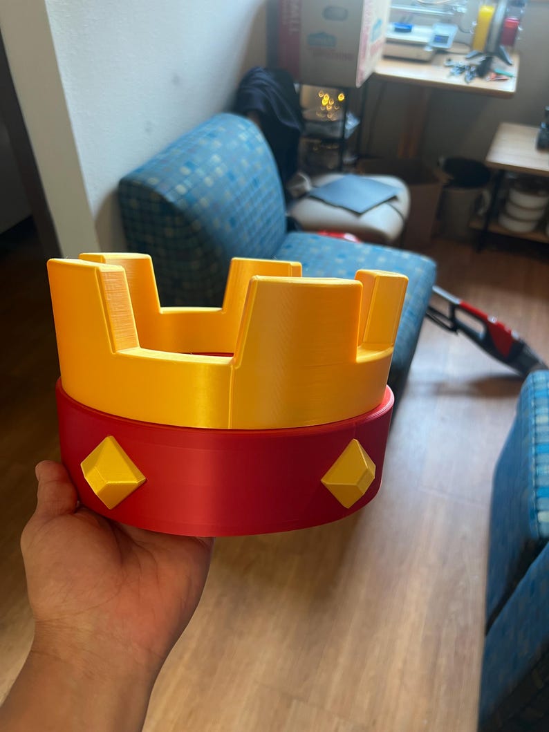 Clash Royale Crown Life Sized | Cosplay Crown | Gamer Gift, Costume ...